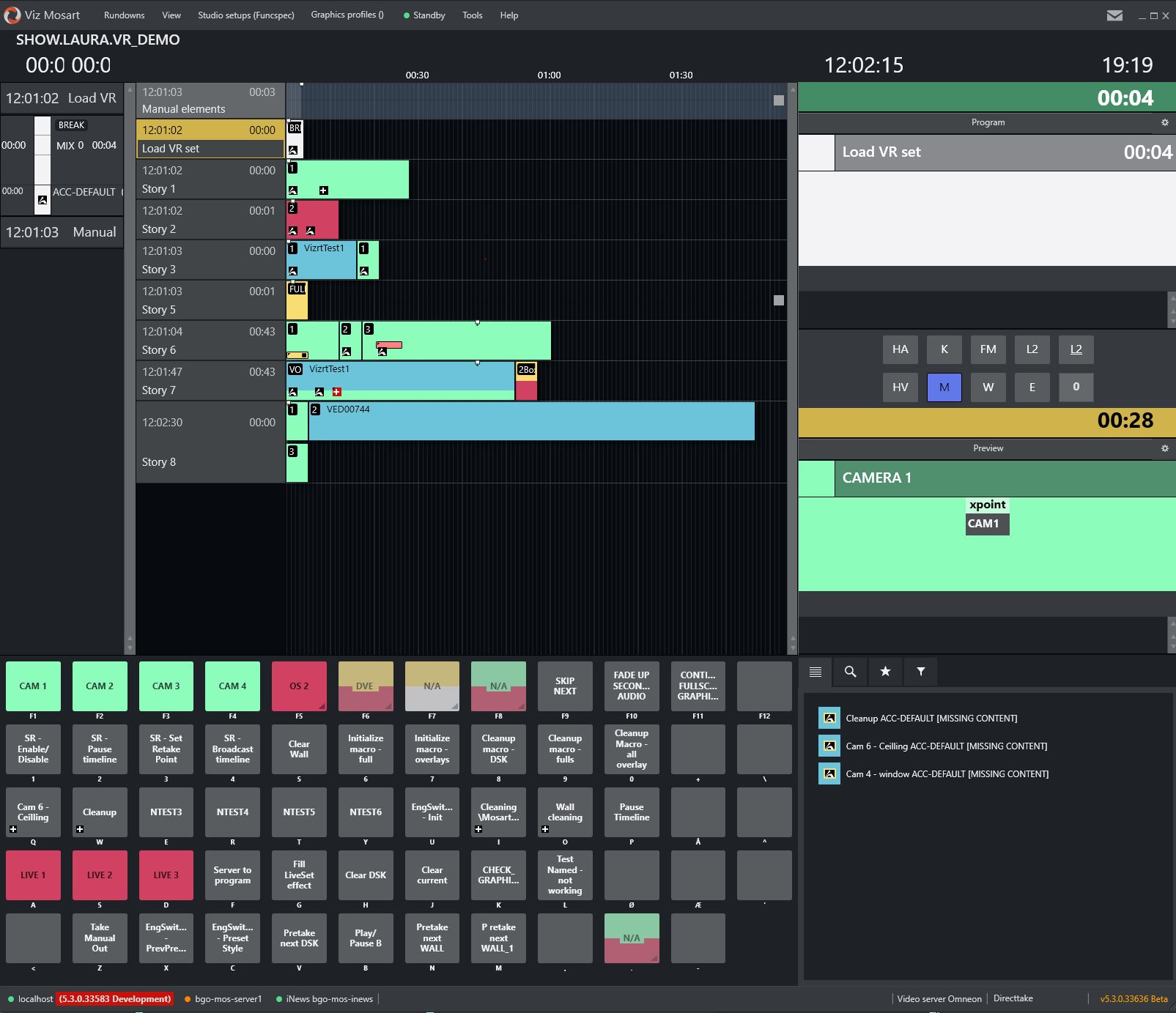MOS Integration - Viz Arc